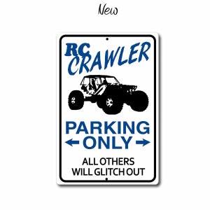 RC Crawler,remote Control Scale Truck,rc Driver,rc Hobby Sign,metal ...