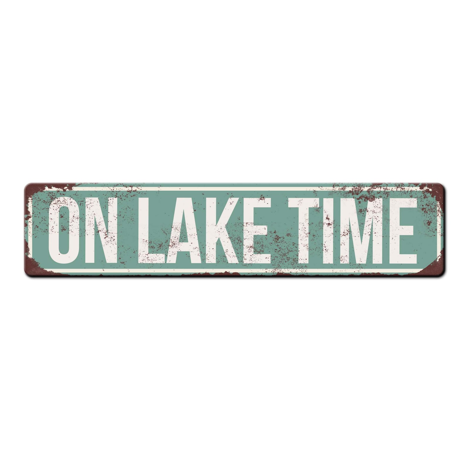 On Lake Time Lake House Sign Décor Lake Home Decorations - Etsy