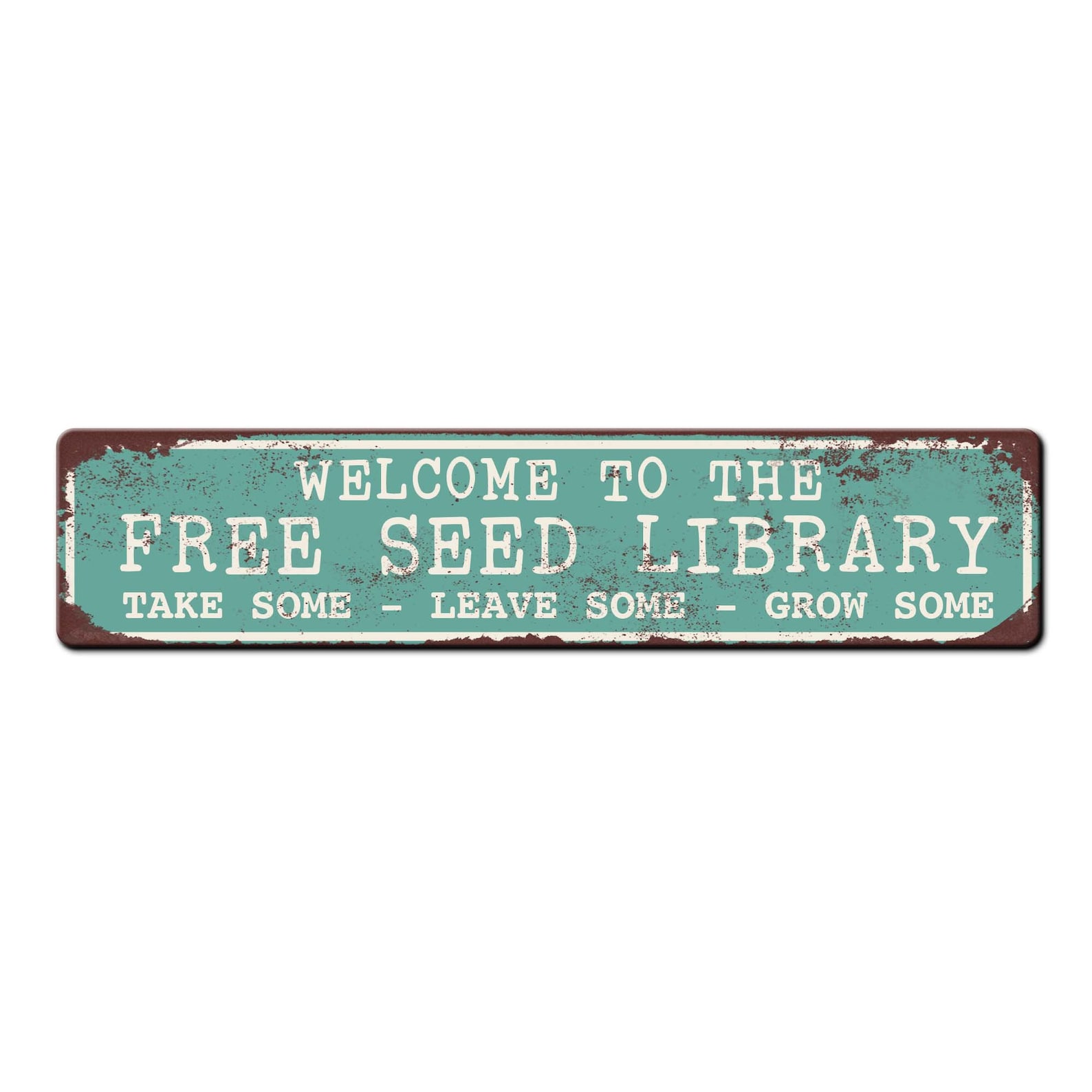 Seed Sharing Sign Community Garden Sign Community Seed - Etsy