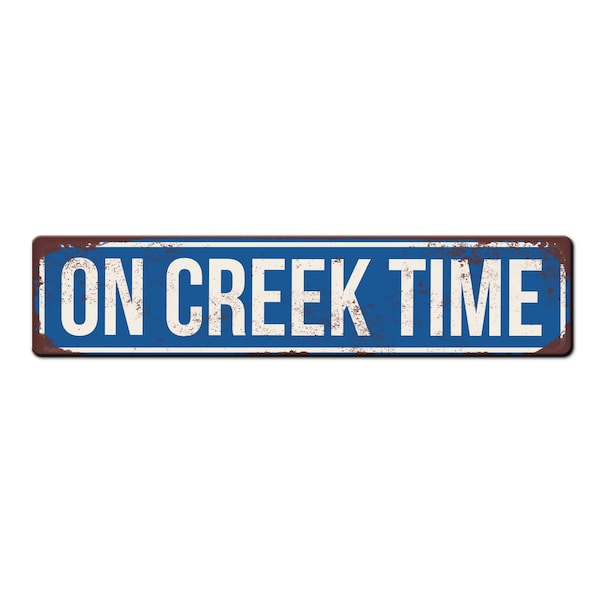 Creek Sign - Etsy