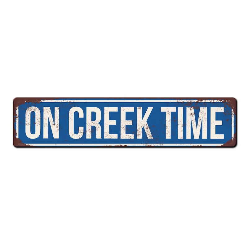 Creek Sign - Etsy