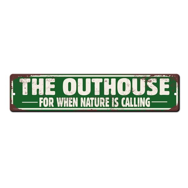 Outhouse Sign - Etsy