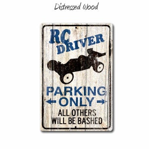 RC Car,remote Control Buggy,buggy Sign,rc Driver,rc Mancave Sign,metal ...