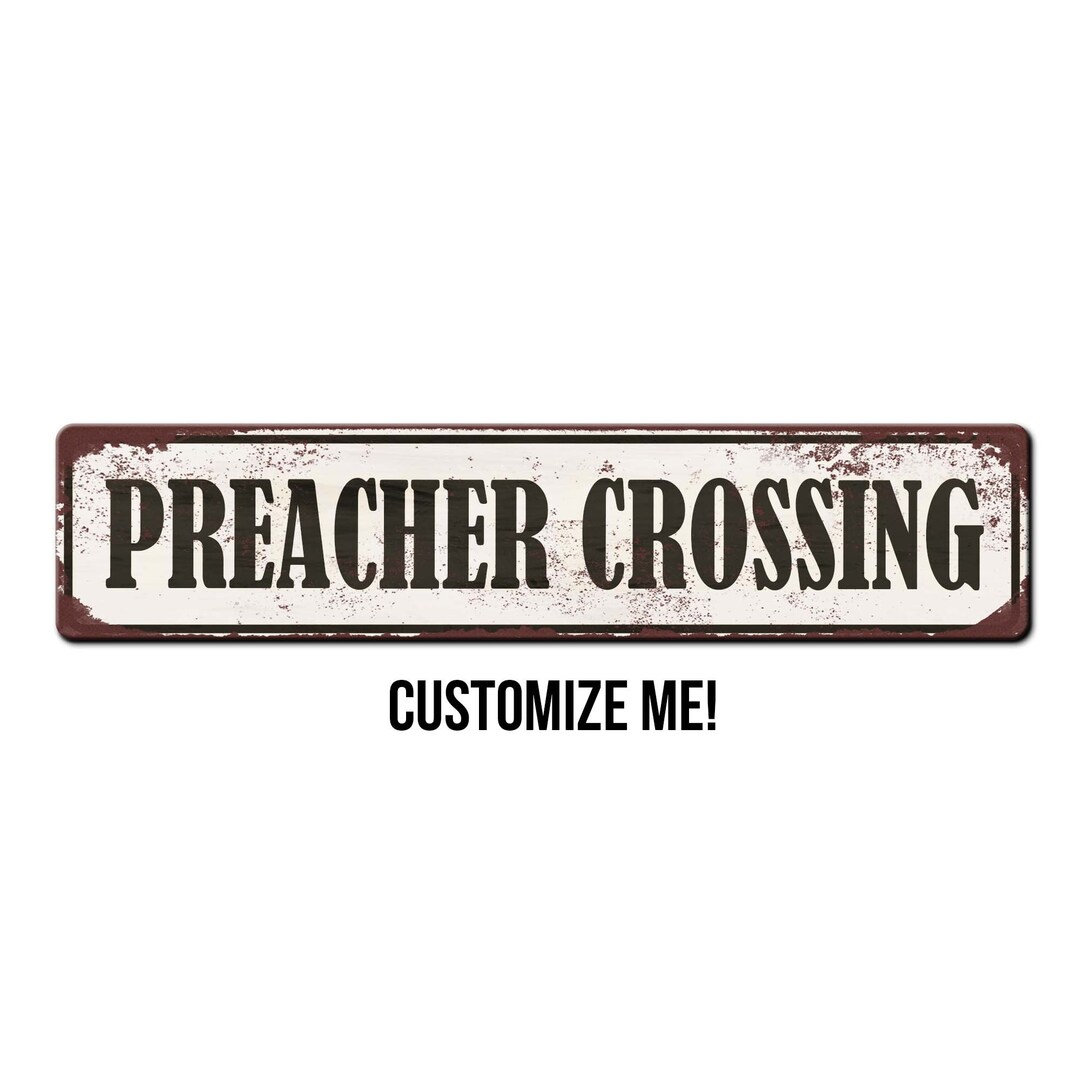 Custom Crossing Sign - Personalized Crossing Sign - Cute Pet Name Sign ...