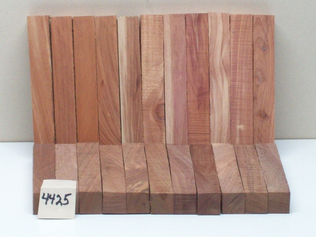 22 Walnut & Red Cedar Pen Blanks - Etsy