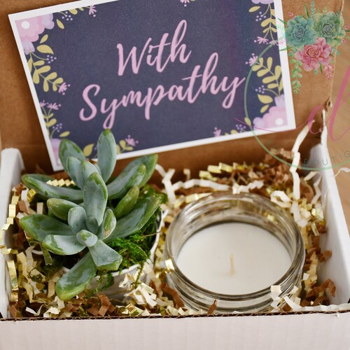 Sympathy Gift Box Sympathy Gift Sorry for Your Loss - Etsy