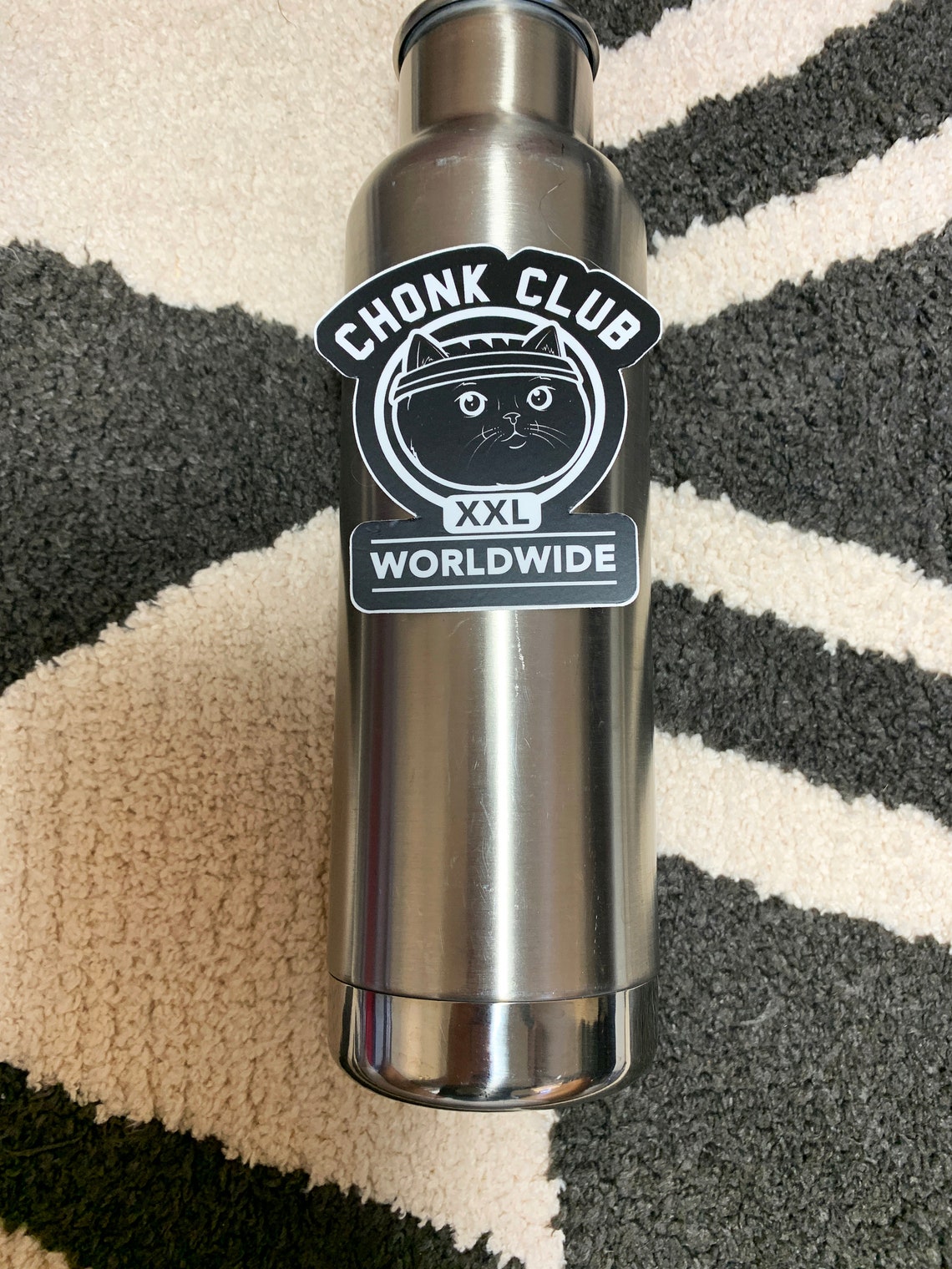 CHONK CLUB sticker for laptop Stickers for Hydroflask Gym | Etsy