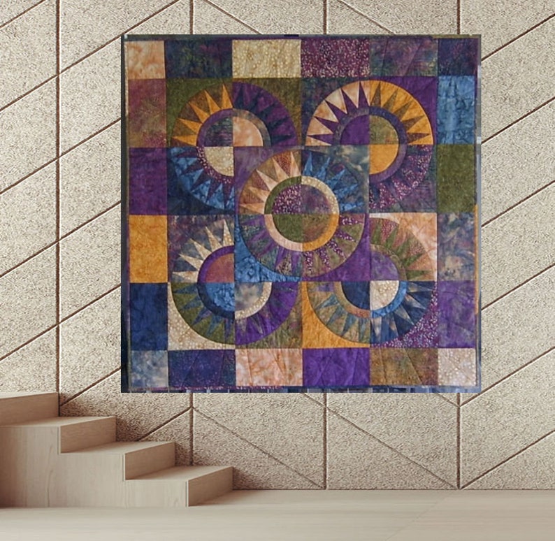 Aztec Twilight - Digital Quilt Pattern - Etsy Australia