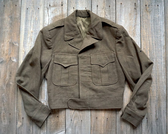 1940s Ike Jacket - US World War II Military Jacket - Authentic ...
