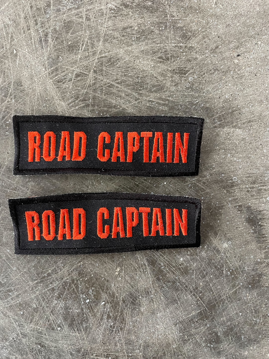 Road Captain Vintage Pair of Patches - Etsy