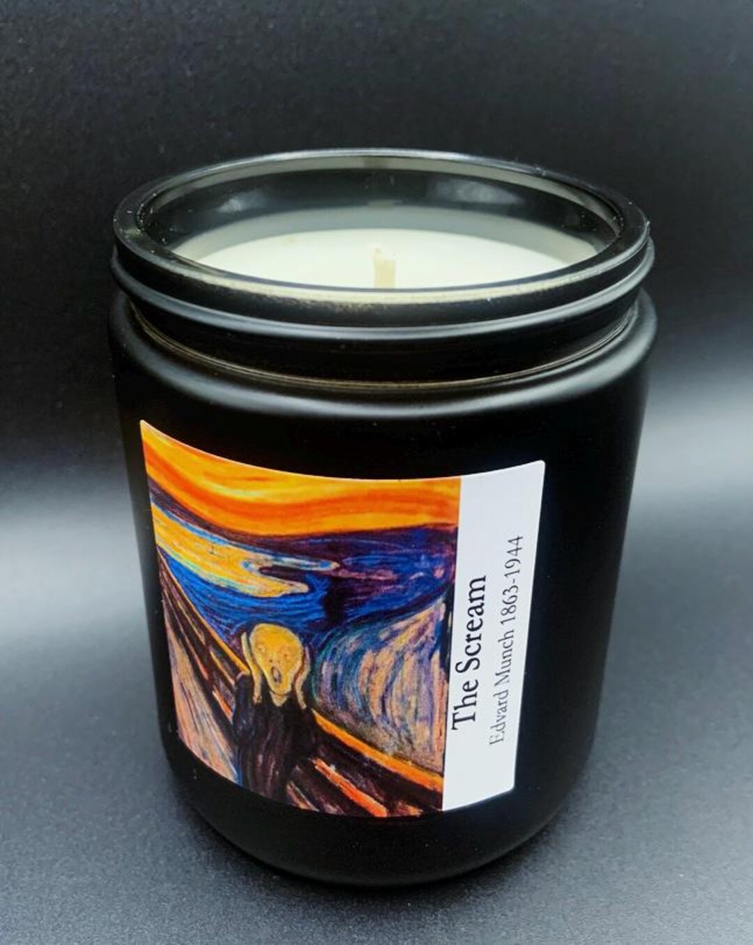 The Scream by Edvard Munch - Museum Collection Candles - Coconut Vegan ...