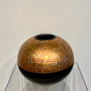 Southwestern Ceramic Raku Vase by Michael Weinberg , Stunning , Artist ...