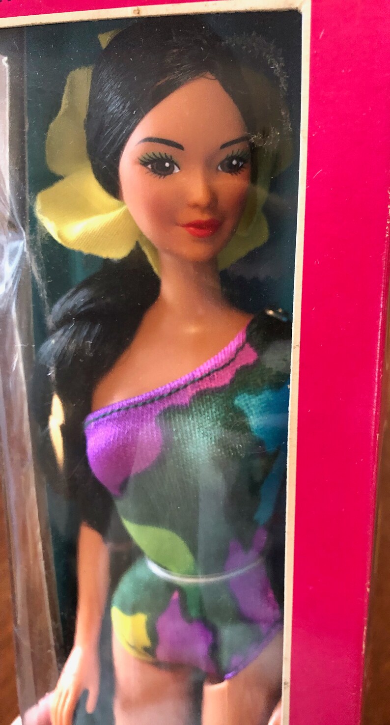 Tropical Miko Barbie Doll Mattel C. 1985 2056 in the Original Box ...