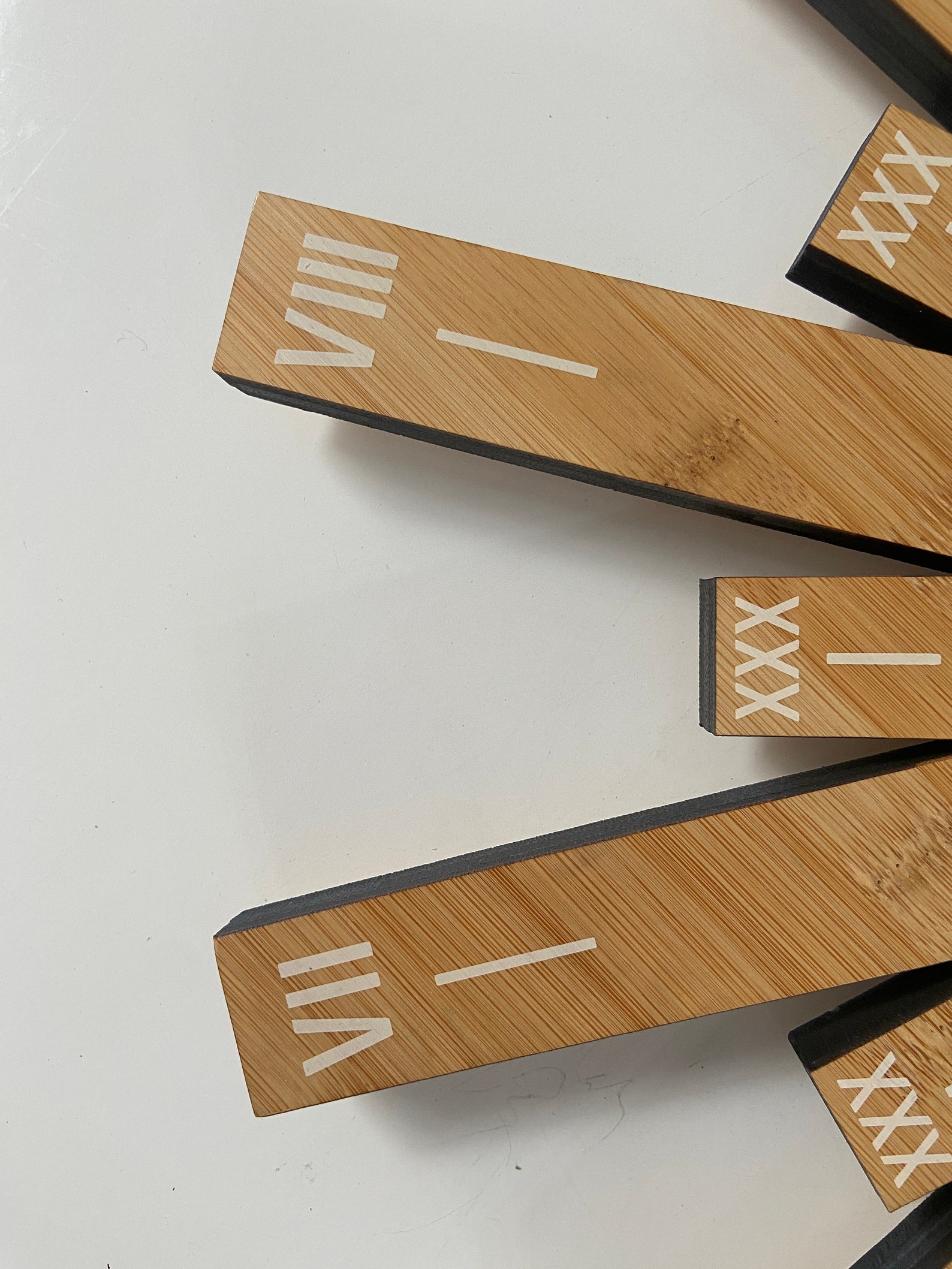 Alessi Raggiante Bamboo Wall Clock | Italian Sunburst Design | Wood ...