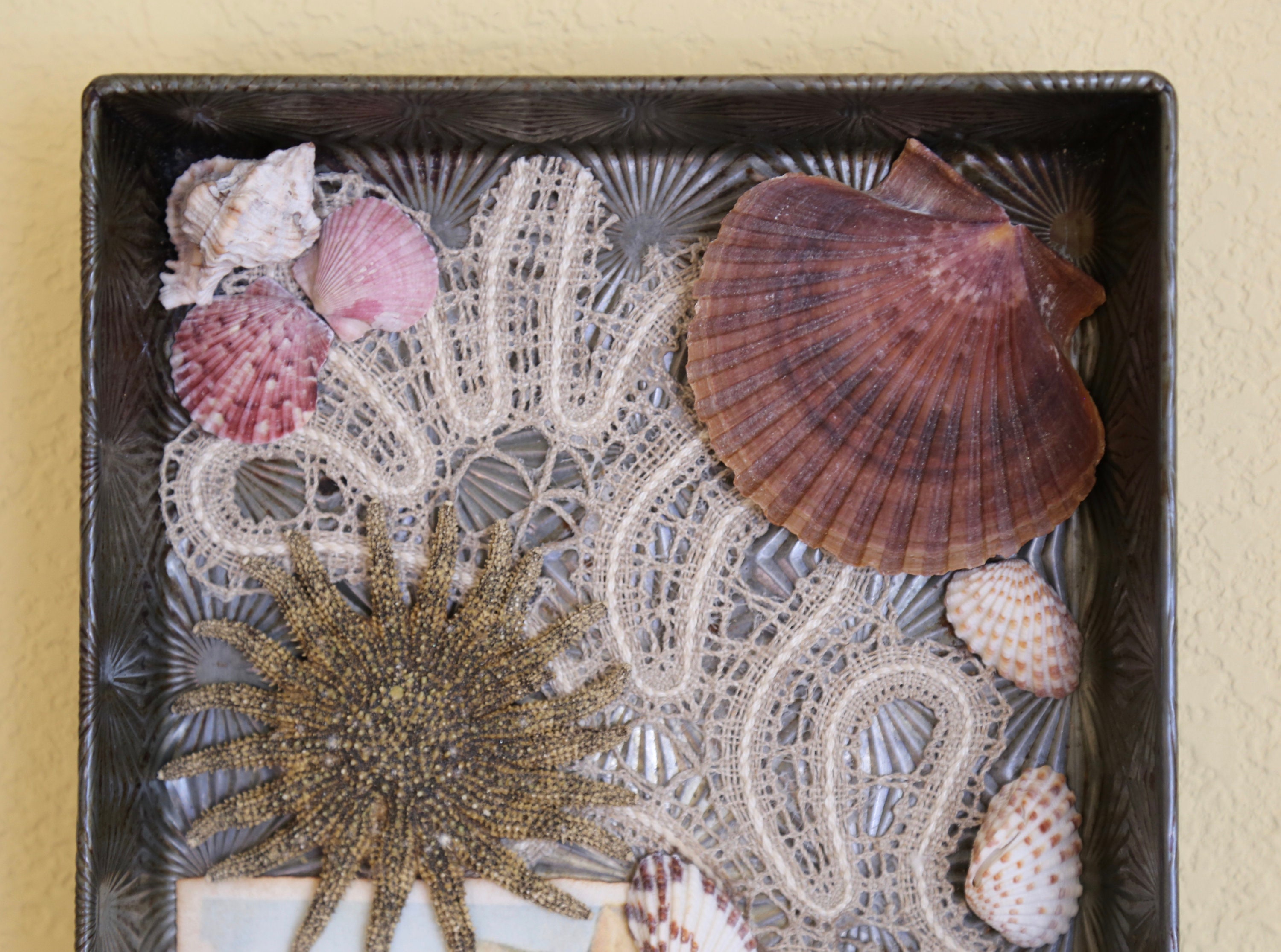 A Girl by the Sea - Found Object Assemblage Art Shadowbox - Etsy