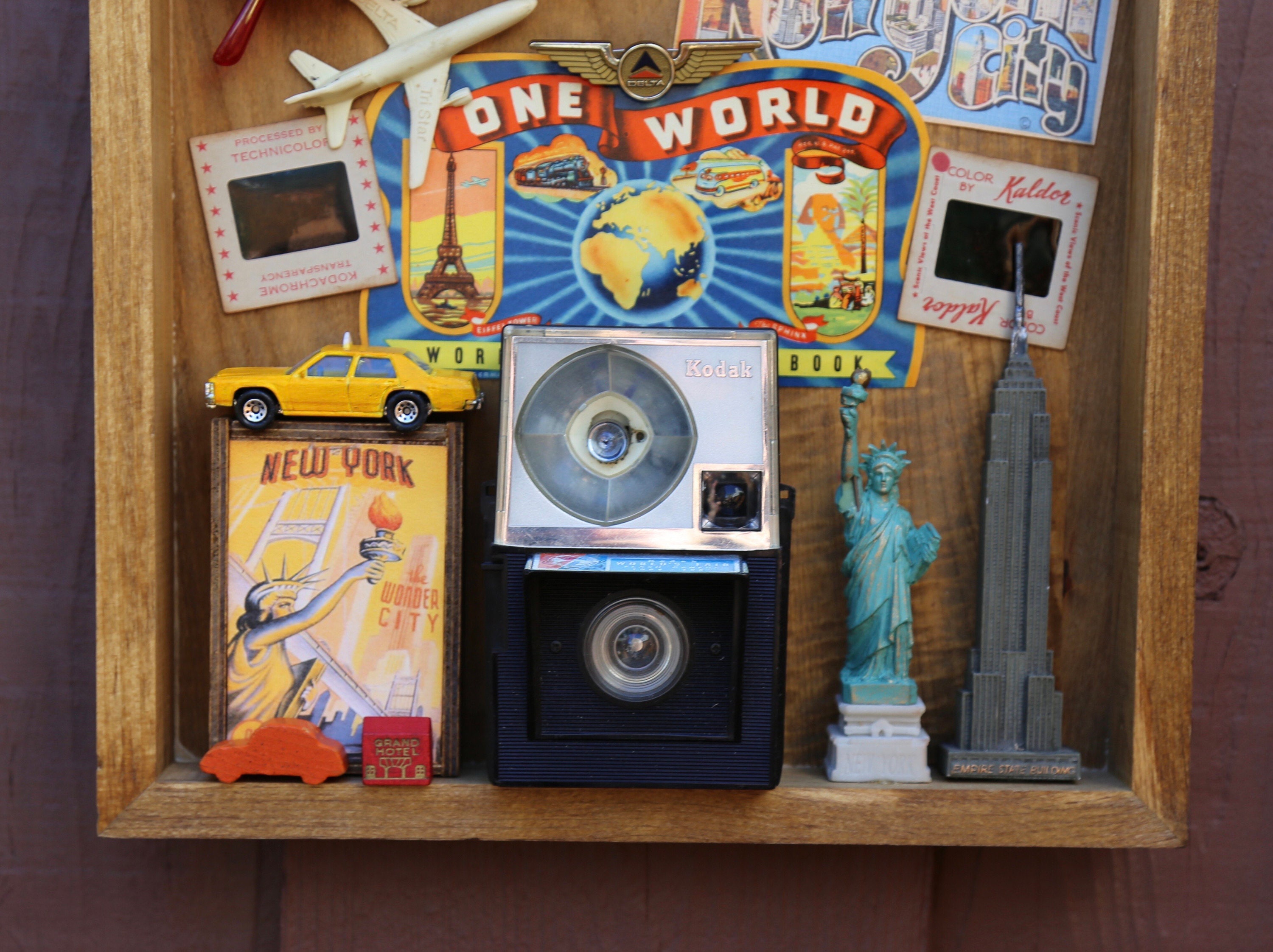 Vintage Travel Box Found Object Assemblage Art Box - Etsy