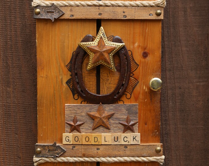 Good Luck Door - Found Object Assemblage Art - Etsy