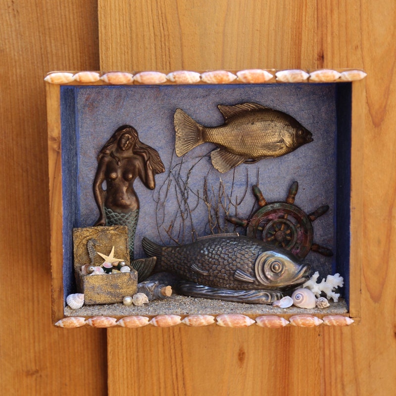 Shadowbox Art - Etsy