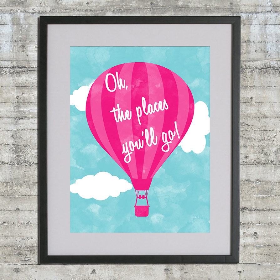 Oh The Places You Ll Go Printable Poster - Printable Word Searches