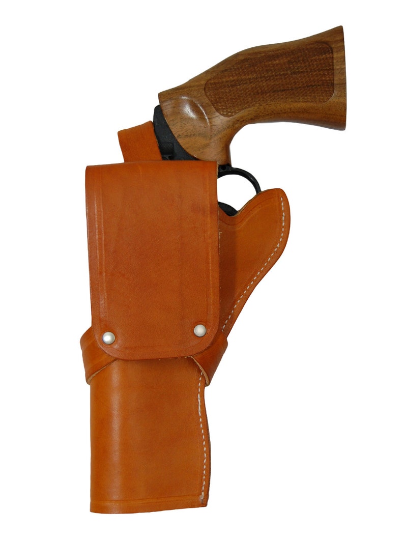 New Saddle Tan Leather Western Holster for 4 Revolvers - Etsy