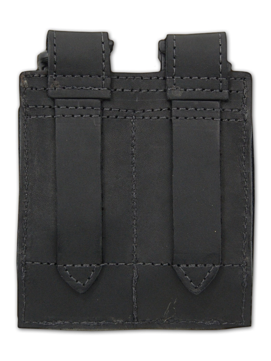 New Black Leather Double Magazine Pouch BLMAG2 - Etsy