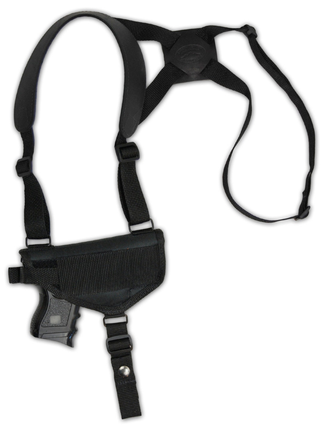 New Horizontal Cross Harness Shoulder Holster for Compact 9mm 40 45 ...