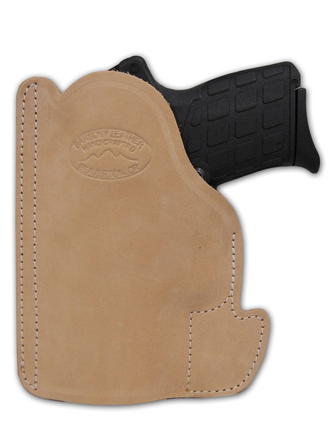 Natural Tan Leather Pocket Holster: Concealed Carry, USA Made - Etsy