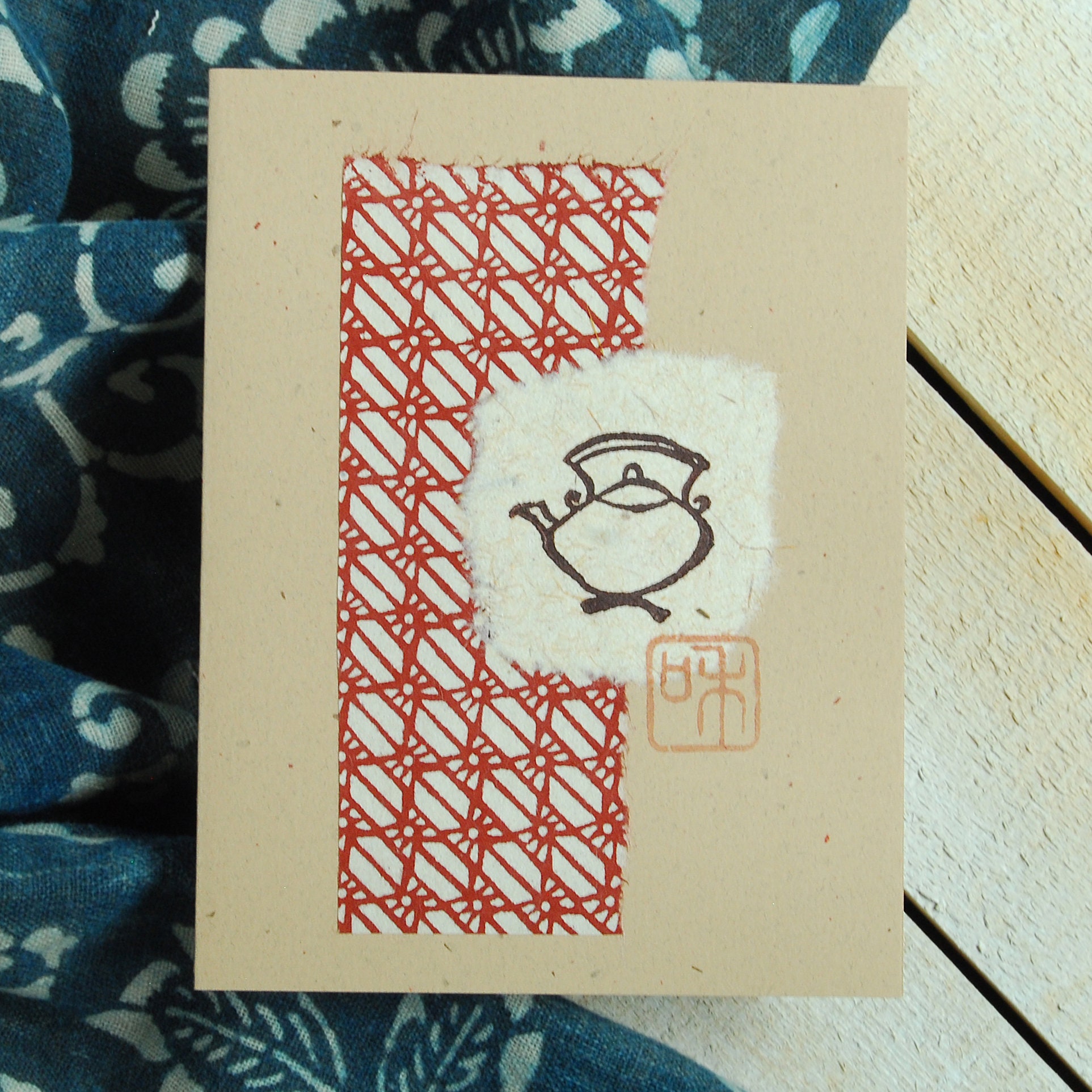 Teapot Collage Assorted Card Set 1 - Etsy
