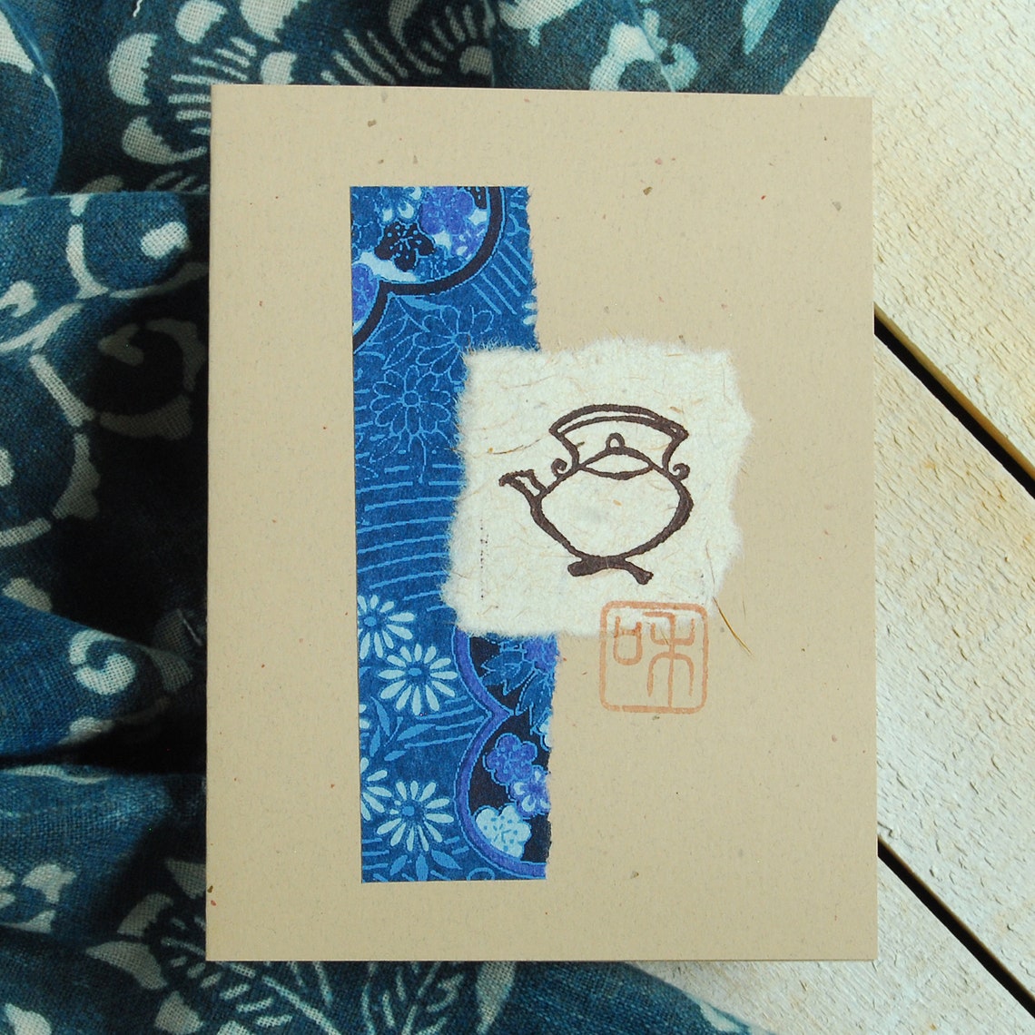 Teapot Collage Assorted Card Set 1 - Etsy