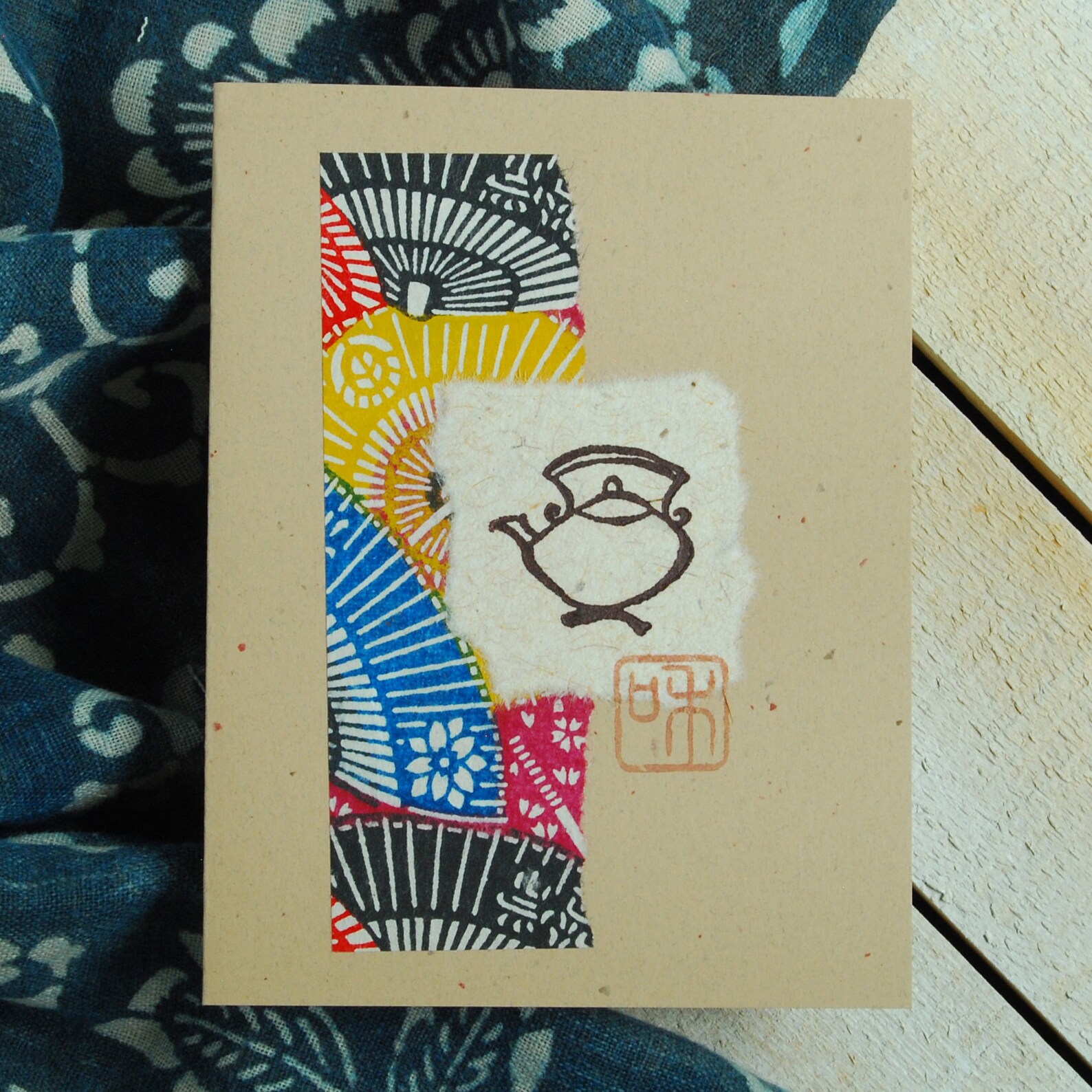 Teapot Collage Assorted Card Set 1 - Etsy