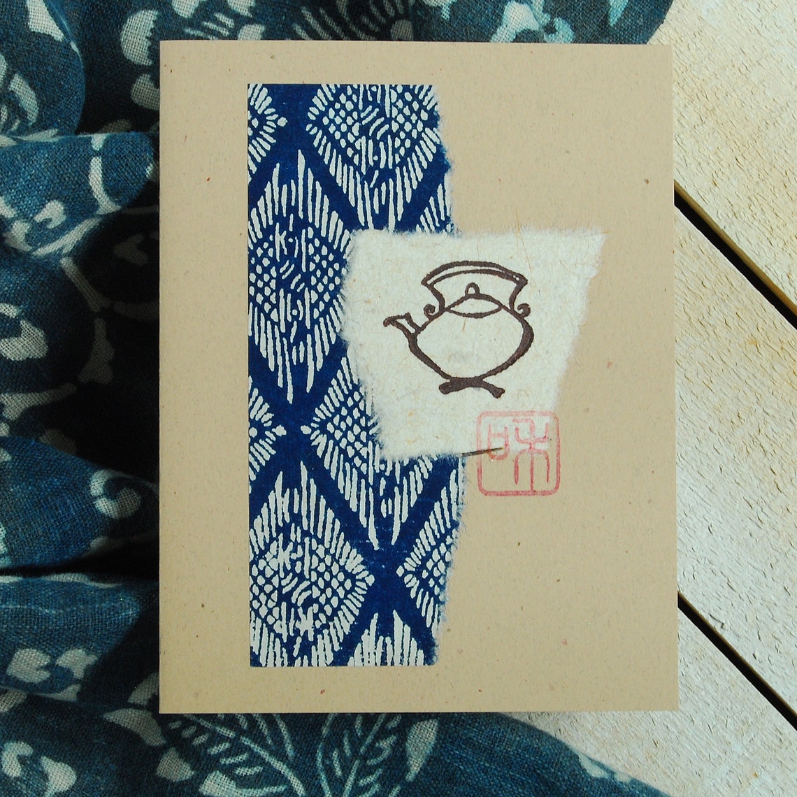 Teapot Collage Assorted Card Set 1 - Etsy