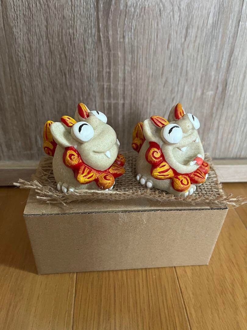 Shisa Side Standing Guardian Lion From Okinawa Ryukyu Japan Traditional ...