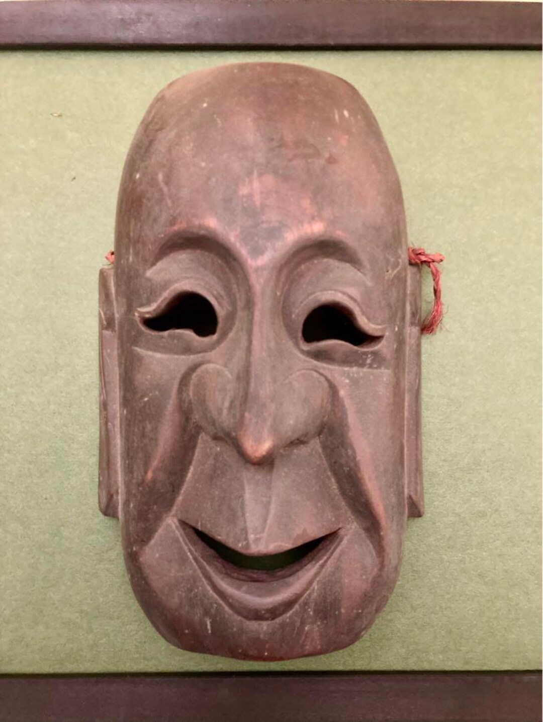 Japanese Mask, Antique Mask, Noh Mask, Kagura Mask, Hannya Mask, Oni ...