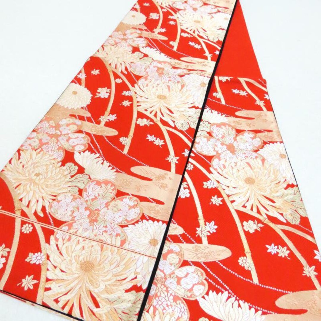 Obi Belt Kimono Red Obi Silk Obi Belt Vintage Obi Japanese - Etsy