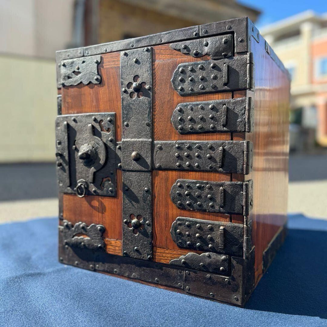 Japanese Chest, Antique Chest, Japanese Tansu, Dansu, Handmade Storage ...