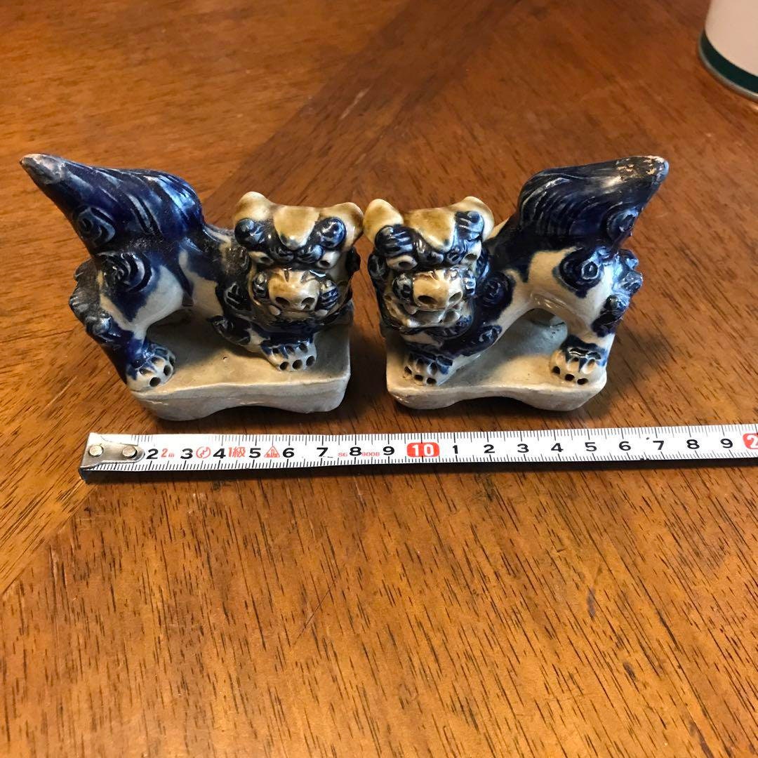 Shisa Side Standing Guardian Lion From Okinawa Ryukyu Japan Traditional ...