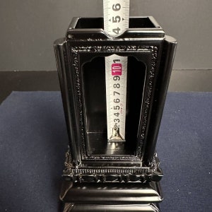 Buddhist Alter Japanese Room Shrine Black Tile Memorial Prayer Temple ...