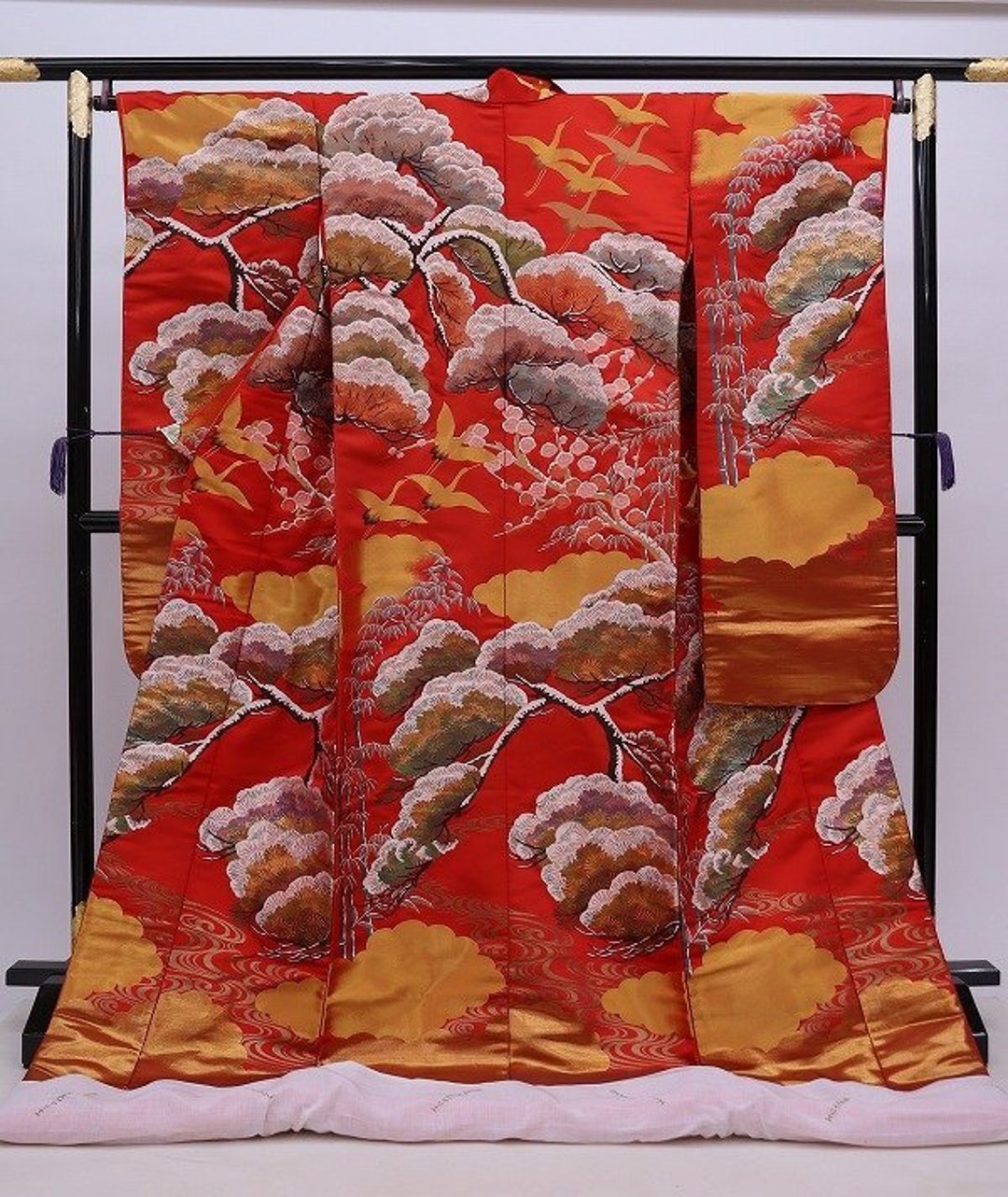 Uchikake Kimono, Wedding Kimono, Japanese Kimono Robe, Japanese ...