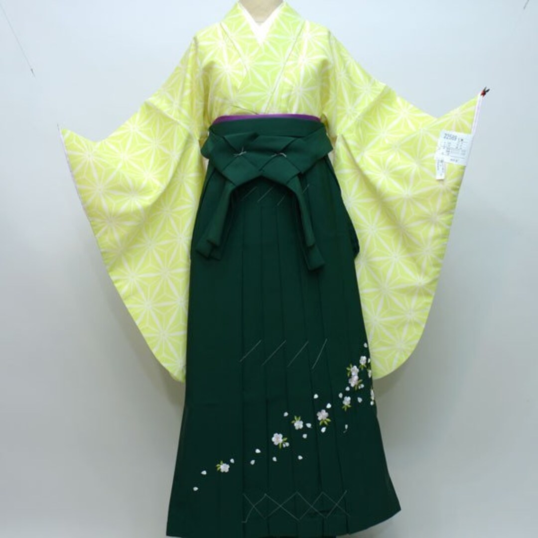 Furisode Kimono & Hakama , Jyuban, Furisode Yellow, Womens Kimono ...