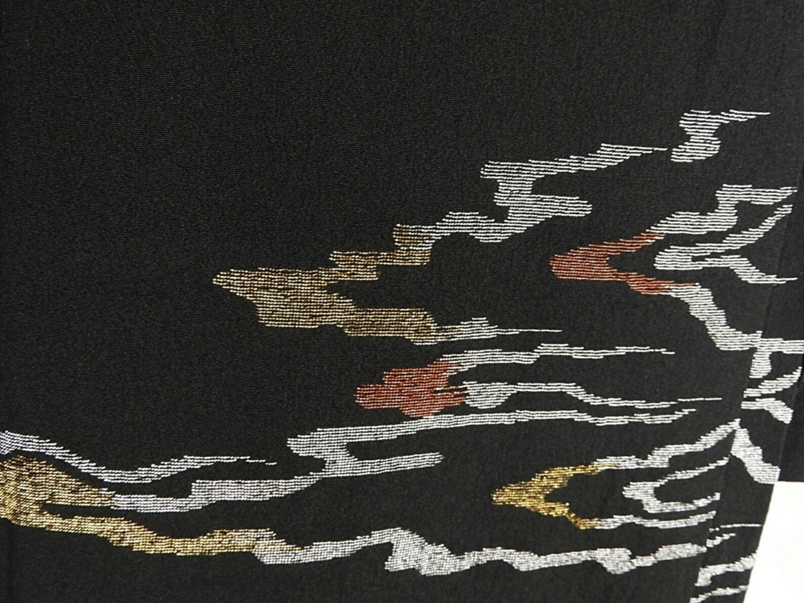 Haori Kimono, Silk Haori Kimono, Black Haori Silk, Short Kimono Jacket ...