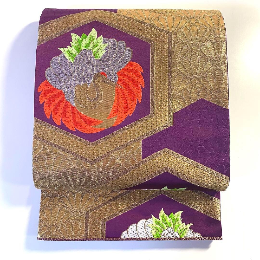 Obi Belt Kimono, Purple Obi, Silk Obi Belt, Vintage Obi, Japanese ...