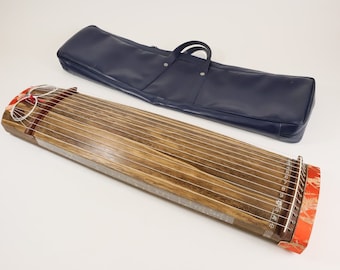 Mini Koto Japanese Instruments High Class 13 Strings Zenon Brand - Etsy
