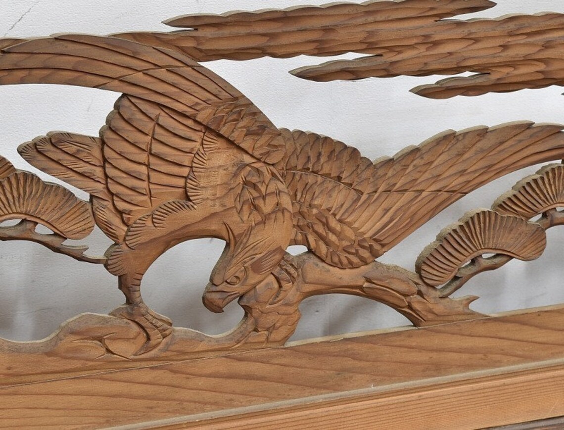 Japanese Ranma Transom Window Wooden Carving Ranma - Etsy