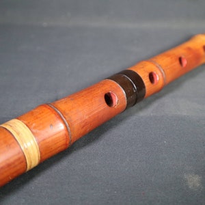 Japanese Instrument Shakuhachi Vertical Bamboo Flute 21inch High Class ...