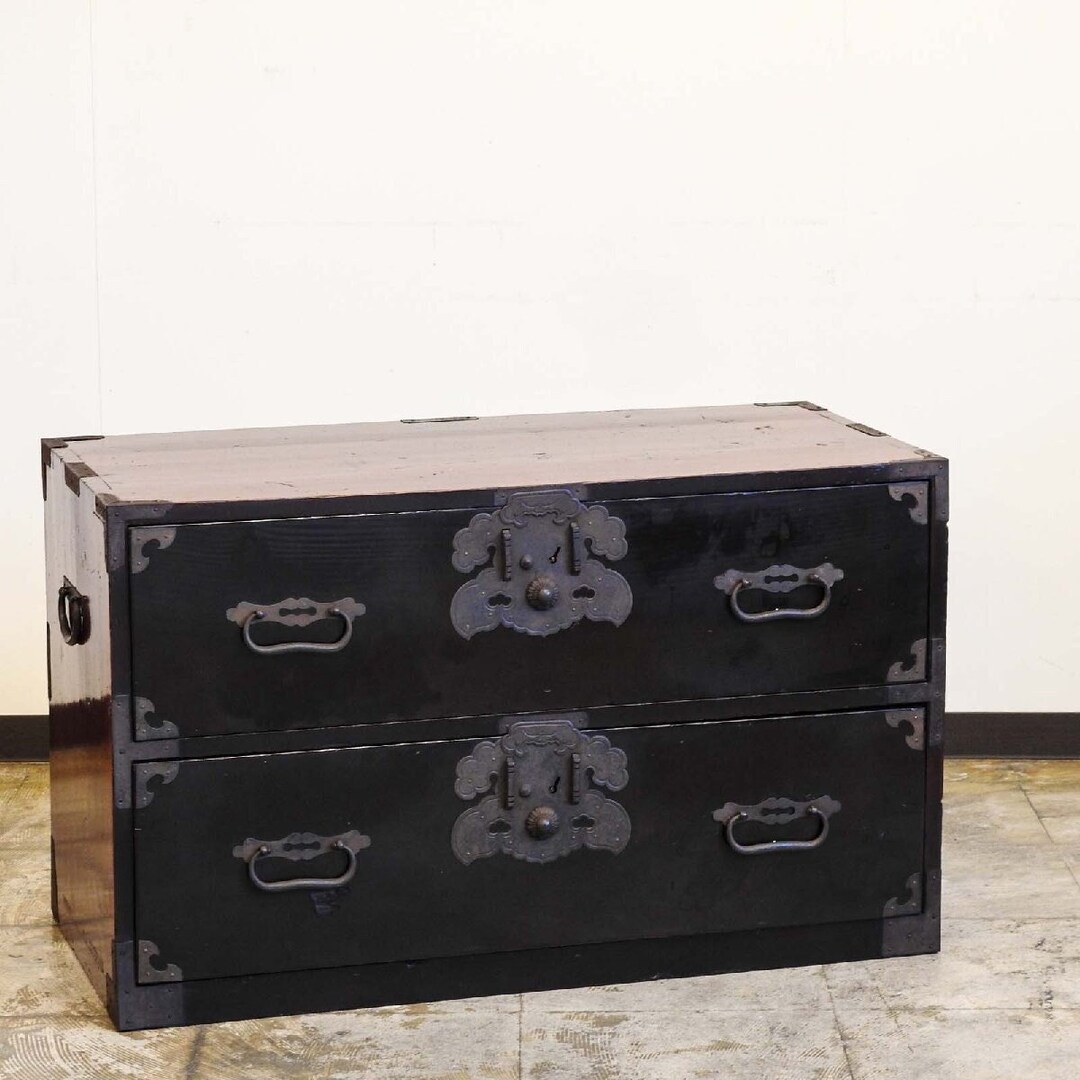 Japanese Chest, Antique Chest, Japanese Tansu, Dansu, Handmade Storage ...