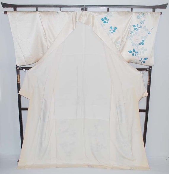 Kimono Robe White, Silky Kimono Robe, Japanese Kimono… - Gem