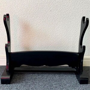 Japanese Samurai Sword Stand Vintage Wooden Katana Kake, Scabbard Stand ...