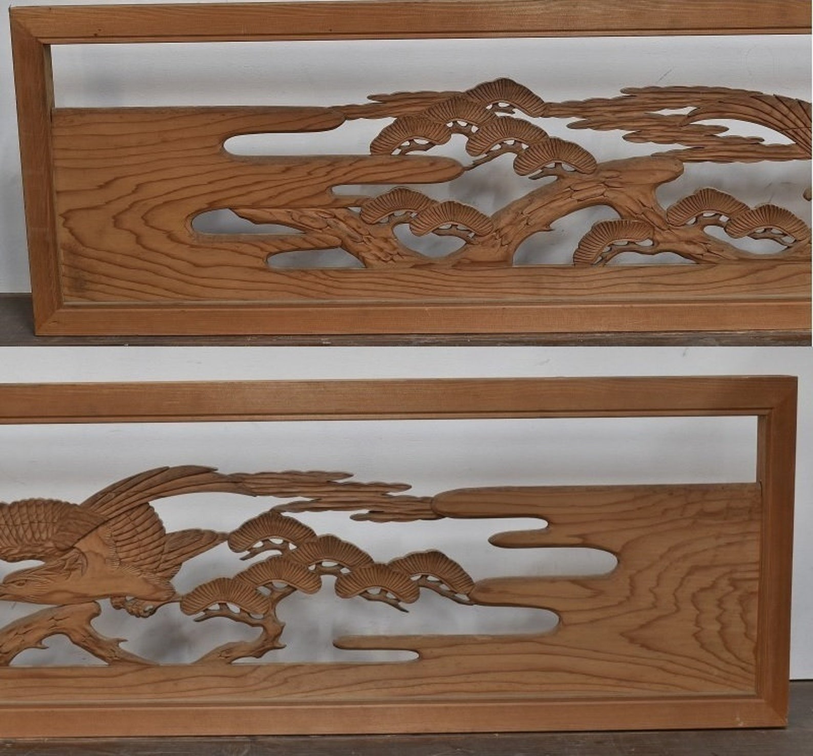 Japanese Ranma Transom Window Wooden Carving Ranma - Etsy