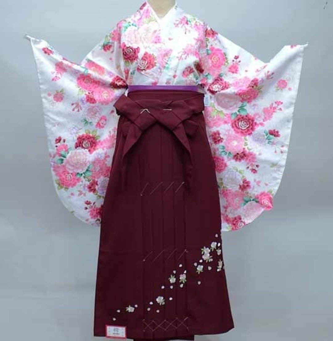 Furisode Kimono & Hakama , Jyuban, Furisode Pink, Womens Kimono ...
