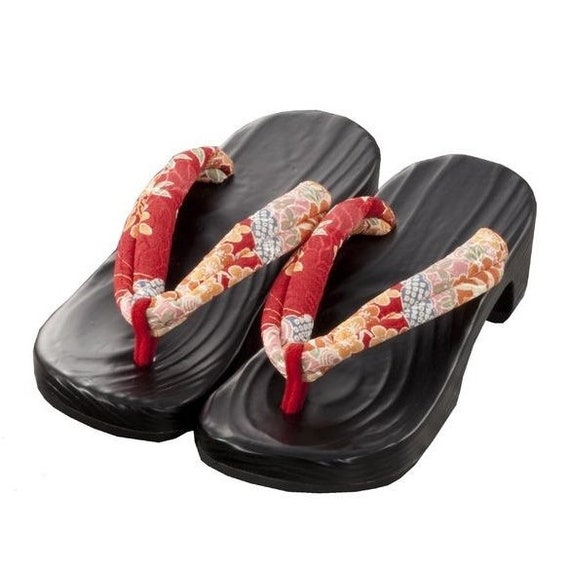 Japanese Ladies Geta Wood sandals clogs for Kimono Si… - Gem